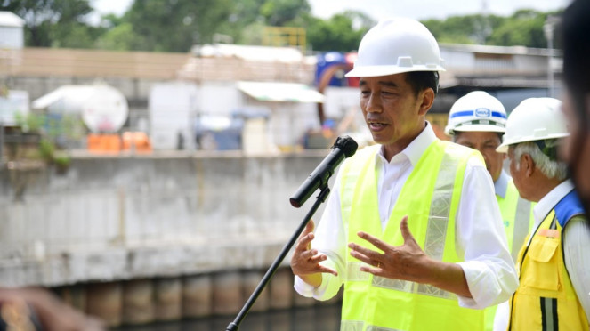 Jokowi Targetkan Normalisasi Ciliwung Rampung 2024 Setelah Berhenti