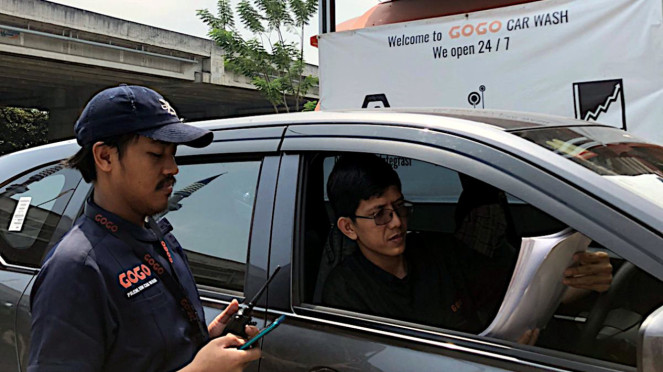 Gogo Car Wash Tawarkan Konsep Unik Pencucian Mobil